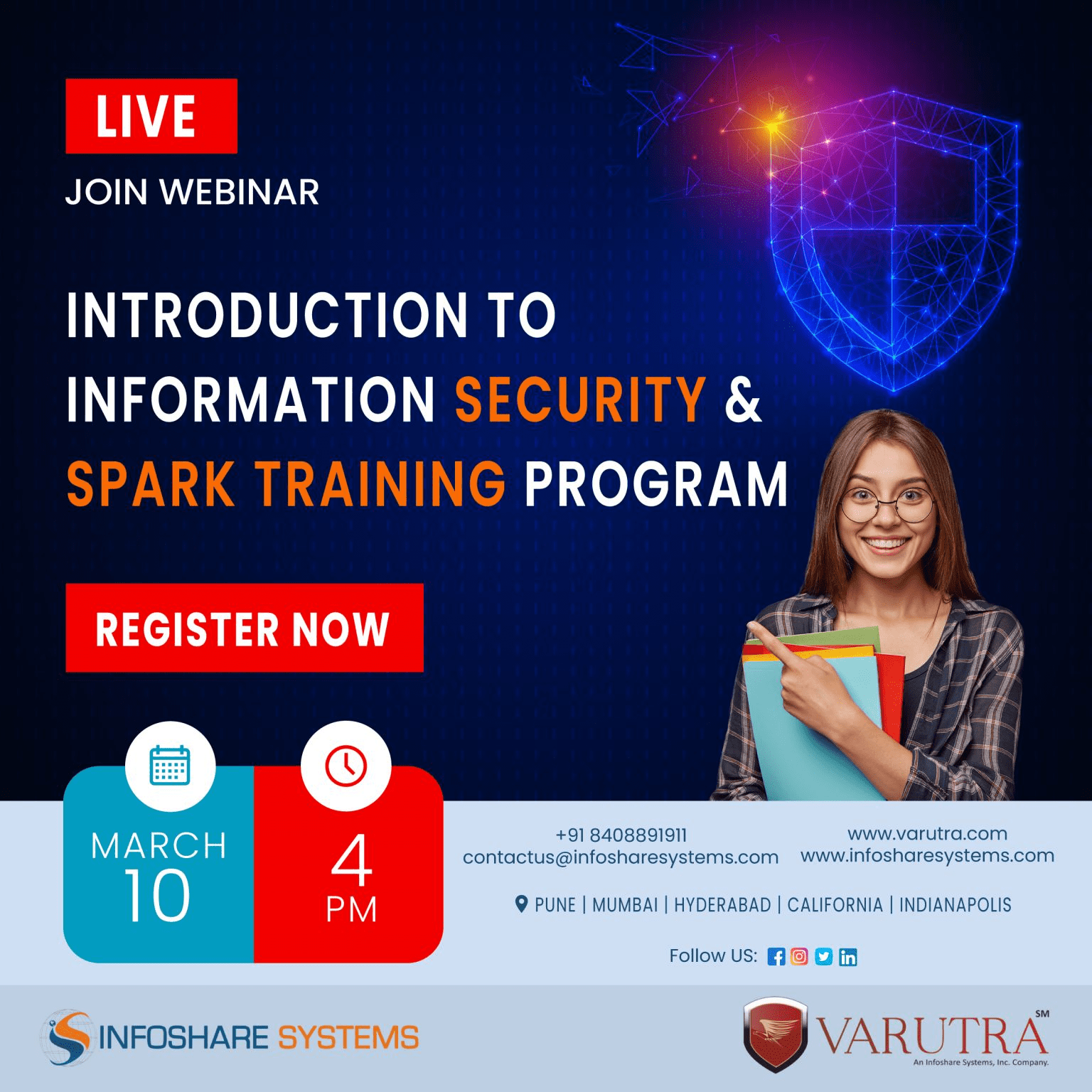 Cybersecurity With Our Spark Program Varutra Consulting